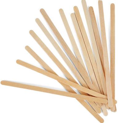 China Disposable Wooden Coffee Stir Sticks 5.5 Inches 1000 Pack Birchwood Eco Friendly for sale