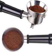 China 54mm Stainless Steel Espresso Dosing Funnel Coffee Dosing Ring for Breville Portafilter for sale