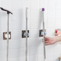 China Custom Wall Mounted Mop And Broom Holder Gripper Tools for sale