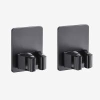 China Stainless Steel Mop Broom Holder Wall Mounted Organizer 10 KG Capacity 67x80mm for sale