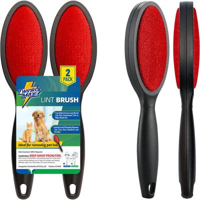 China Double Sided Magic Lint Remover Brush for Clothes Carpet Pet Hair 2 Pack for sale