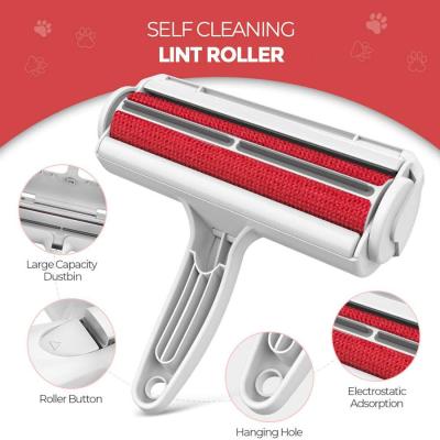 China Nylon Plastic Pet Fur Lint Remover Reusable Roller for Couch Carpet 1 Pack for sale