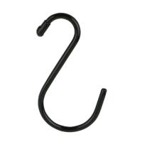 China 6 Inch Heavy Duty Vinyl Coated S Hooks for Hanging Plants 7mm Thick Metal for sale