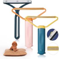 China Portable Plastic Metal Lint Remover Roller for Pet Hair Clothes Couch Carpet 3 Pack for sale