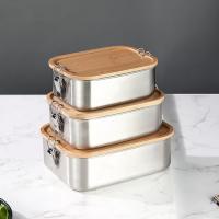 China 304 Stainless Steel Insulated Lunch Box 800ml 1400ml Multi Compartment Food Container for School for sale