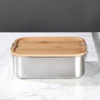 China 304 Stainless Steel Insulated Lunch Box 800ml 1400ml Multi Compartment Food Container for School for sale