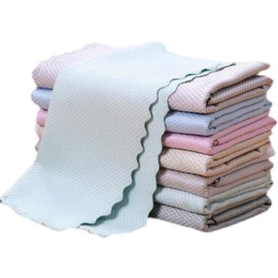 China Nanoscale Cleaning Cloth Fish Scale Microfiber Easycleanco Cloth for sale