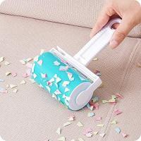 China Plastic Adjustable Long Handle Lint Remover Roller 8 Inch 3 Foot Extendable for Pet Hair for sale