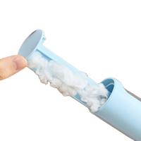 China Reusable Plastic Lint Brush Pet Hair Remover Self Cleaning 7.2 Inch for Clothes Carpet for sale