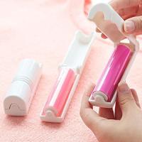 China 18.7cm Mini Plastic Pet Hair Remover Roller Brush Reusable Lint Remover for Clothes Carpet for sale