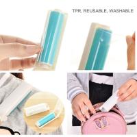 China 18.7cm Mini Plastic Pet Hair Remover Roller Brush Reusable Lint Remover for Clothes Carpet for sale