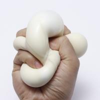 China Steamed Stuffed Bun Squeezing Dumpling Stress Ball Fidget Toy for sale