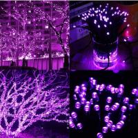 China 20m Solar Powered LED Christmas String Lights 200 Lights Waterproof for Party Wedding Decoration for sale