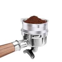 China 54mm Aluminum Hands Free Coffee Dosing Funnel for Breville Portafilter Home Cafe for sale