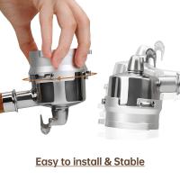 China 54mm Aluminum Hands Free Coffee Dosing Funnel for Breville Portafilter Home Cafe for sale