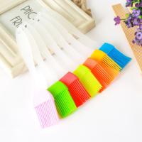 China Food Grade Silicone BBQ Pastry Brush Heat Resistant 250C Basting Brush for Grilling Baking for sale