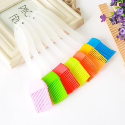 China Food Grade Silicone BBQ Pastry Brush Heat Resistant 250C Basting Brush for Grilling Baking for sale
