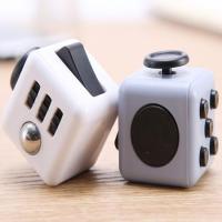 China Colorful Decompression Cube Fidget Toy 3.4cm Stress Relief Anxiety Gift for sale