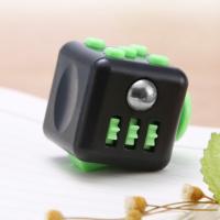 China Colorful Decompression Cube Fidget Toy 3.4cm Stress Relief Anxiety Gift for sale