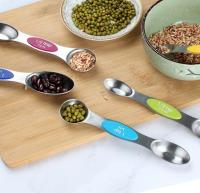 China Kitchen Stainless Steel Baking Measuring Spoon Cups For Dry Or Liquid for sale