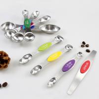 China Kitchen Stainless Steel Baking Measuring Spoon Cups For Dry Or Liquid for sale