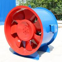 China HTF Fire High Temperature Exhaust Axial Flow Fan 380V 3KW for Industrial Ventilation for sale