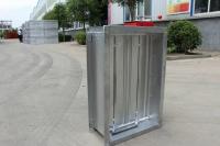 China ISO9001 Rectangular Motorized Modulating Fire Damper AC380V 3A Micro Switch 70°C for sale