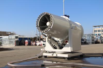 China 50m Vehicle Mounted Dust Suppression Fog Cannon Machine 16KW 380V for sale