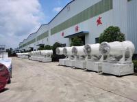 China Hydraulic 4KW Pump Dust Suppression Water Cannons 50 Nozzles for sale