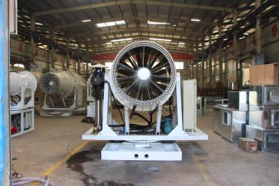 China Hydraulic 16KW Dust Control Sprayer 50m Range 20um Fog Cannon for Dust Suppression for sale
