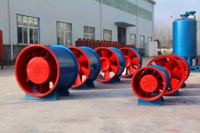 China Horizontal Roof Type Fire Smoke Exhaust Fan 300°C 60min Industrial Exhaust Blower for sale