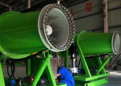 China 9.75 kW Generator Powered Fog Cannon System 40m Range Dust Suppression Disinfection for sale