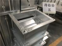 China Square Galvanized Steel HVAC Fire Dampers Fireproof Smoke Control Dampers for sale