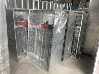 China Q235-A HVAC Fire Damper 70℃ Thermal Fusible Link DC24V Electric Actuator for sale