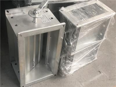 China Q235-A HVAC Fire Dampers 70 Degree Motorized Modulating Dampers for sale