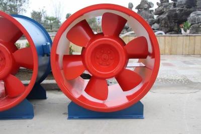 China Cast Iron Fireproof Exhaust Fan 900mm Impeller 380V for High Temperature Smoking Room for sale