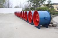 China ISO9001 Cold Rolled Steel Fireproof Extractor Fan Horizontal Roof Type for sale