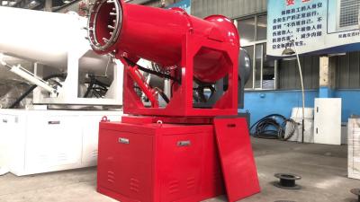 China Stainless Steel 304 30m Dust Suppression Fog Cannon Machine 5.05kW 380V for sale