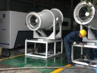 China Dust Control Fog Cannon Machine Flexible Mist Droplets for sale