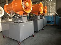 China 60L/Min 50m Movable Mist Cannon Dust Removal For Demolition Site for sale