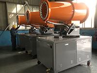 China 60L/Min 50m Movable Mist Cannon Dust Removal For Demolition Site for sale