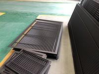 China Aluminum Rectangle Ventilation Blinds Return Air Outlet Diffuser Floor Standing ISO9001 for sale