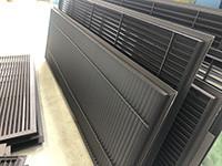 China Aluminum Rectangle Ventilation Blinds Return Air Outlet Diffuser Floor Standing ISO9001 for sale