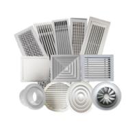 China Ventilation ABS Central Air Conditioning Outlet IP44 Waterproof Swirl Diffuser 315mm to 600mm for sale
