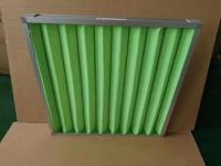 China CSA 0.01um Primary Air Handler Filters GI Pocket Air Filter for sale