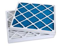 China G4 Pre Air Handler Filters Folded Cardboard Panel Primary Air Filter for sale