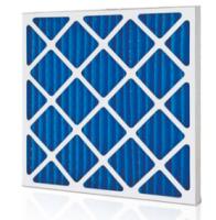 China G4 Pre Air Handler Filters Folded Cardboard Panel Primary Air Filter for sale