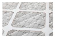 China TS16949 Medium Air Handler Filters 1um Filters Synthetic Fiber Panel Filter for sale