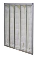 China CE Medium Air Handler Filters 5 Micron 595x595x500mm 3000m³/h for sale