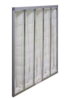 China CE Medium Air Handler Filters 5 Micron 595x595x500mm 3000m³/h for sale